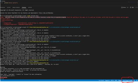I Cannot Run Python Scripts The Term Conda Is Not Recognized As The