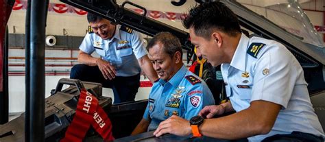 Panglima Koops Udara I Berkunjung Ke Markas Komando Tempur Udara Rsaf