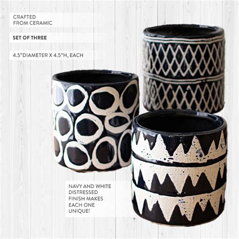 Ceramic Planters Decor Steals