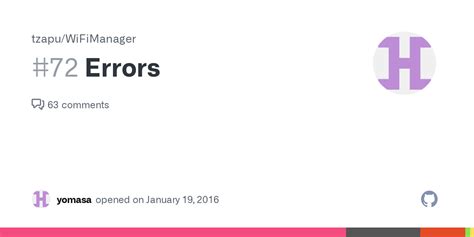 Errors Issue Tzapu WiFiManager GitHub