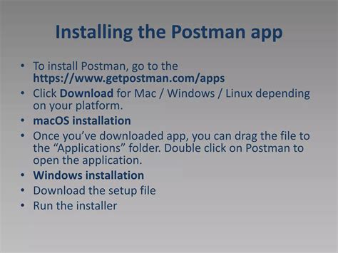 Postmanppt Web Development Internet