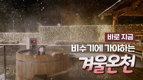 한국에서 발견한 눈 내리는 겨울 온천 ｜ 파라다이스 스파 도고 당일치기여행 1박2일여행지 국내여행지
