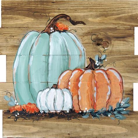 Rustic Pumpkin Trio