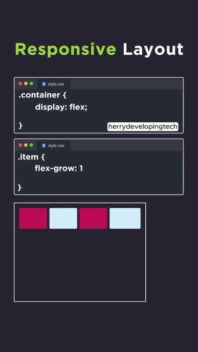 📐 Responsive Layout With Html Css And Js 2025 💻 Modern Web Design In