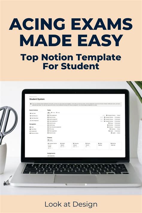 Notion Babe Template Exam Success Conquer Excel Productivity Notions Babes Stress