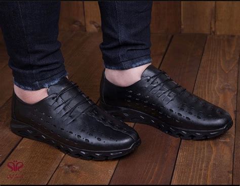 چرم سی سی ⭕️کفش تابستانی مردانه مدل کرال 🌀رویه از جنس Facebook