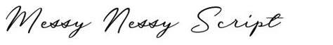 Messy Nessy Script Font By Nfajry Redy FontRiver