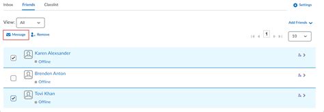 Communicate Using The Instant Messages Tool Brightspace