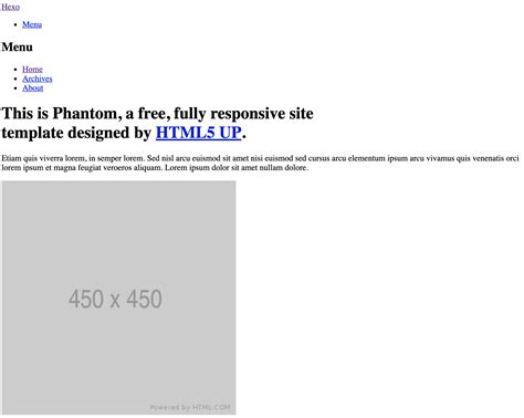 Dont Work With Github Pages · Issue 33 · Klugjohexo Theme Phantom