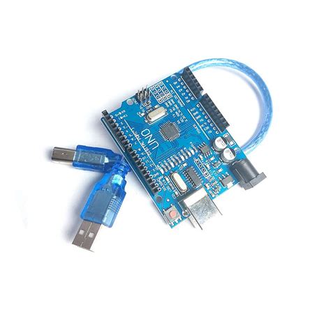 arduino uno r3 smd ch340 cabo usb para arduino makkers