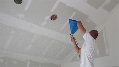 How To Texture A Ceiling With Joint Compound And Roller