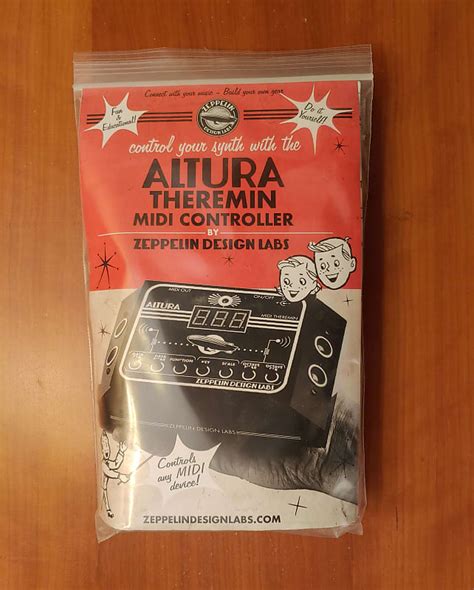 zeppelin design labs altura theremin kit black reverb