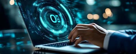 Digital Transformation Illustration Businessman Accessing Cloud Computing Platform For