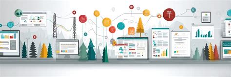 Interactive Dashboard Showcasing Oil And Gas Icons With A Clean Layout