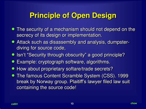 PPT Design Principles For Secure Mechanisms PowerPoint Presentation Free Download ID 9306436