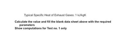 Solved A Single Cylinder 4 Stroke Si Engine Was Tested On