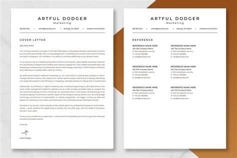 Marketing Resume Template Resume Template Swiftresume 142196