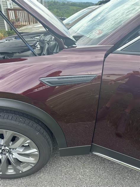 Swapped Out The Matte Black Inline 6 Badge For The Chrome Version R Mazdacx90