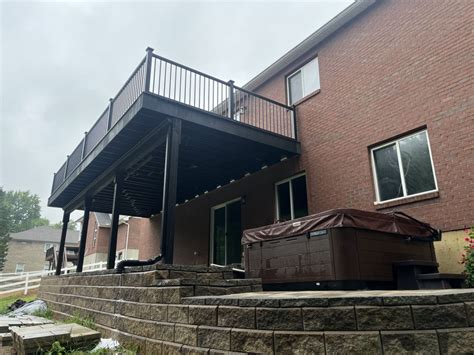 Can You Build A Deck On A Retaining Wall Hughes Construction