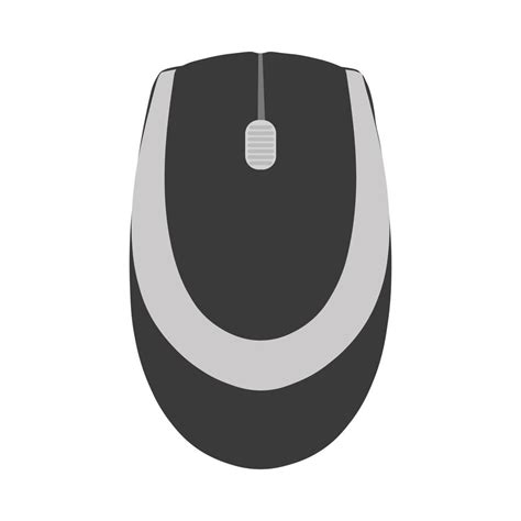 Pc Computer Mouse Vector Illustration Technology With Button Equipment Device Icon Pc Object