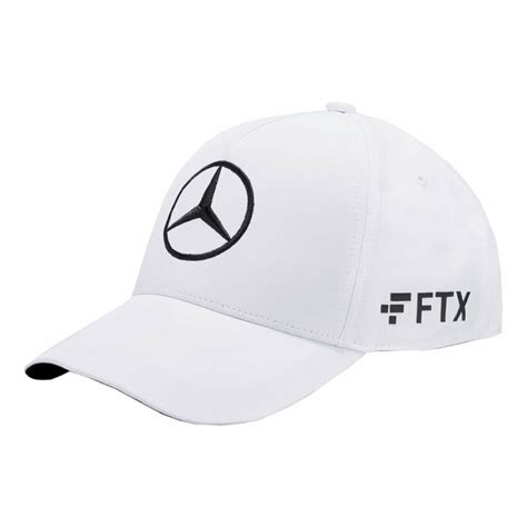 2022 Mercedes George Russell Driver Baseball Cap White Gpbox