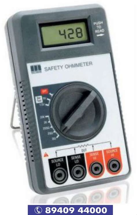Safety Ohm Meter Sf00000083 At ₹ 88500piece सुरक्षा ओहम मीटर In Coimbatore Id 2853255027433 Safety Ohm Meter Sf00000083 At ₹ 88500piece सुरक्षा ओहम मीटर In Coimbatore Id 2853255027433