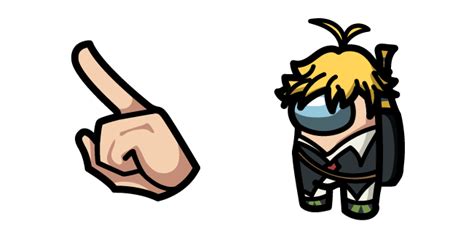 Among Us Meliodas Character Cursor Custom Cursor