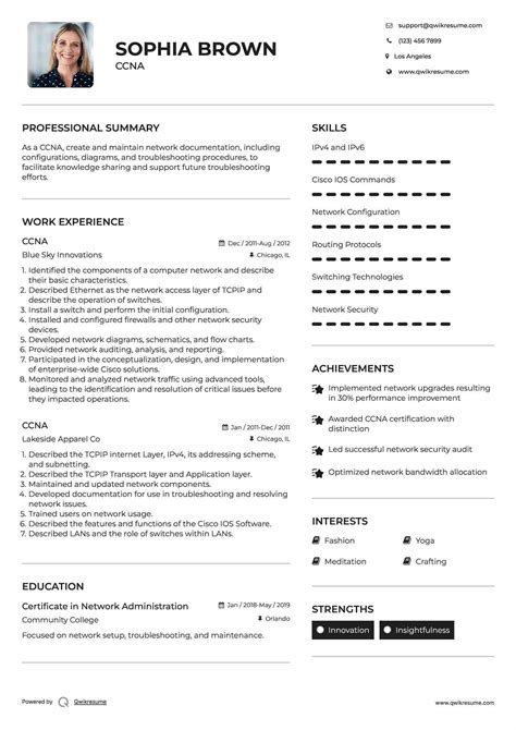 10 Ccna Resume Samples And Templates For 2025 10 Ccna Resume Samples And Templates For 2025