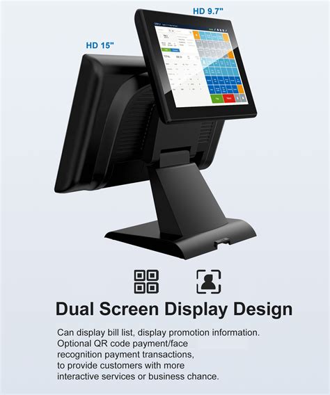 Micropos Best Quality 15 Touch Screen Pos System All In One Touch Pos