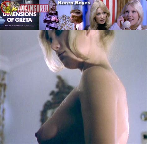 Naked Karen Boyes In Four Dimensions Of Greta