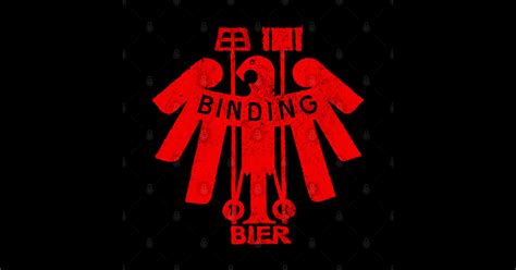 Binding Bier Vintage Look German Beer Fan Beer T Sticker