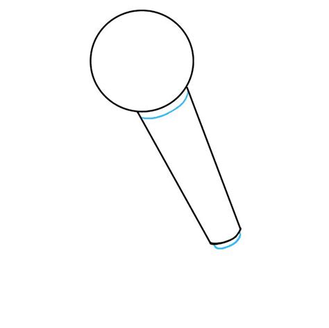 How To Draw A Microphone Easy Drawing Steps Drawing Tutorial Easy