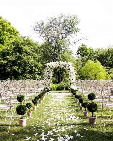 Garden Wedding Decor 60 Photos