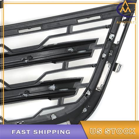 Front Bumper Lower Grille Grill For Chevrolet Traverse 2013 2017 Chrome