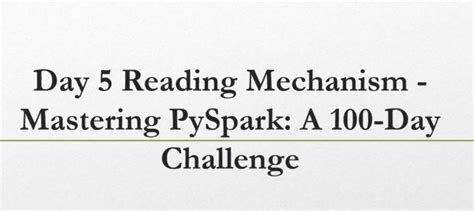 how pyspark can handle structured data vengateswaran arunachalam