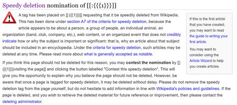 T Use Standard Deletion Tag User Talk Message Templates Instead Of Custom Ones