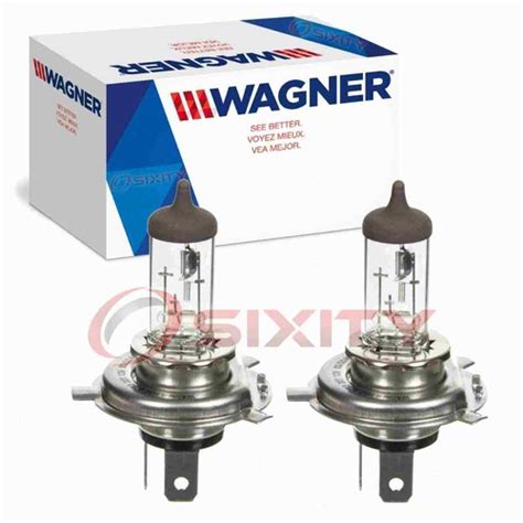 2 Pc Wagner High And Low Beam Headlight Bulbs For 1995 2009 Suzuki Aerio