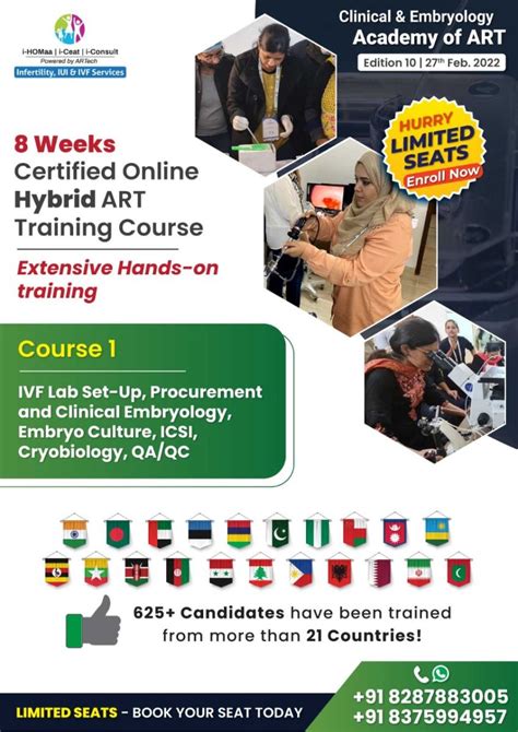 Course Name Ivf Lab Set Up Procurement And Clinical