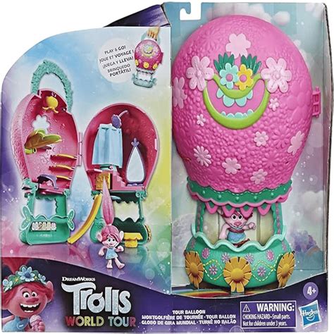 Toy Dreamworks Trolls World Tour Tour Balloon Toy Playset With Poppy