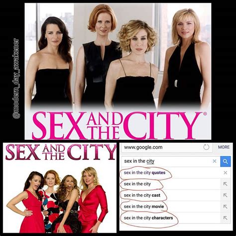 EL PASADO HA CAMBIADO SEX IN THE CITY