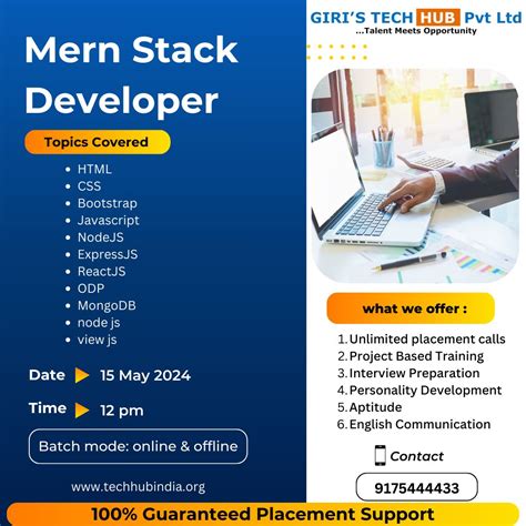 Giris Tech Hub Pvt Ltd On Linkedin Starting Mearn Stack Batch With