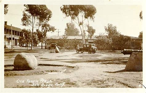 Postcards From Old Town San Diego California San Diego History