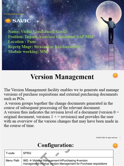 Version Management Pdf Enterprise Resource Planning Software