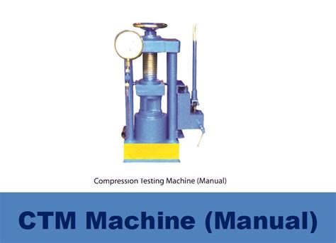 Analog Compression Testing Machine Ctm For Construction Industries Capacity T T At