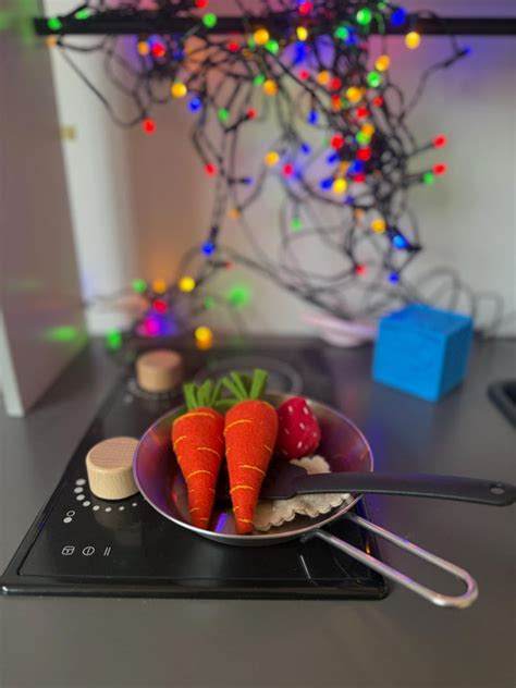Diy Carrot Sewing Pattern Play Kitchen Toy Tutorial Pdf Download