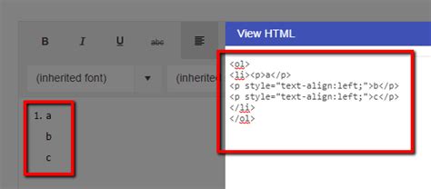 Unexpected Single Bullet And Left Alignment Applied To Multiple Lines In Editor · Issue 4176