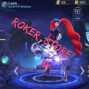 Buy Skin SABER Breacher (Epic Skin Layla) Mobile Legends 377383 | itemku