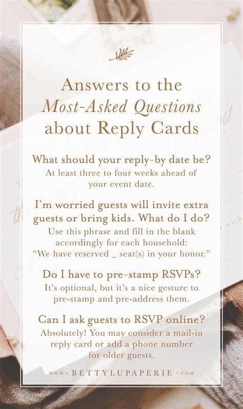 How To Ask About Food Allergies On Wedding Rsvp