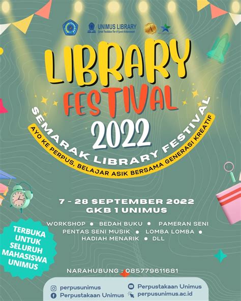 Library Festival 2022 Unimus Library Connecting Minds With Digital Resources