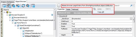Addressing Objects Of In Browser Silverlight Applications